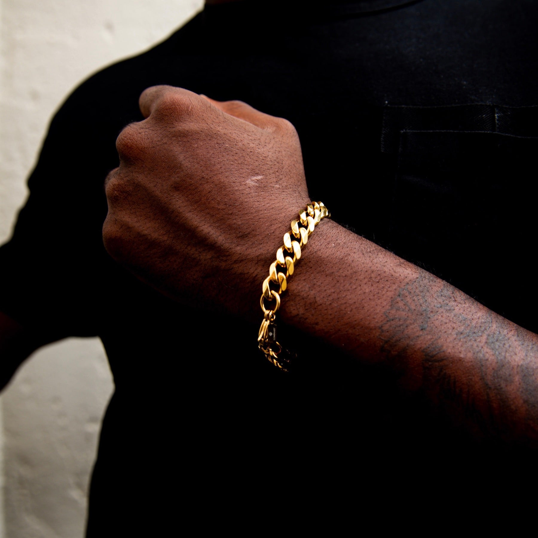 Miami Cuban Link Bracelet Gold 11mm LUMINARY