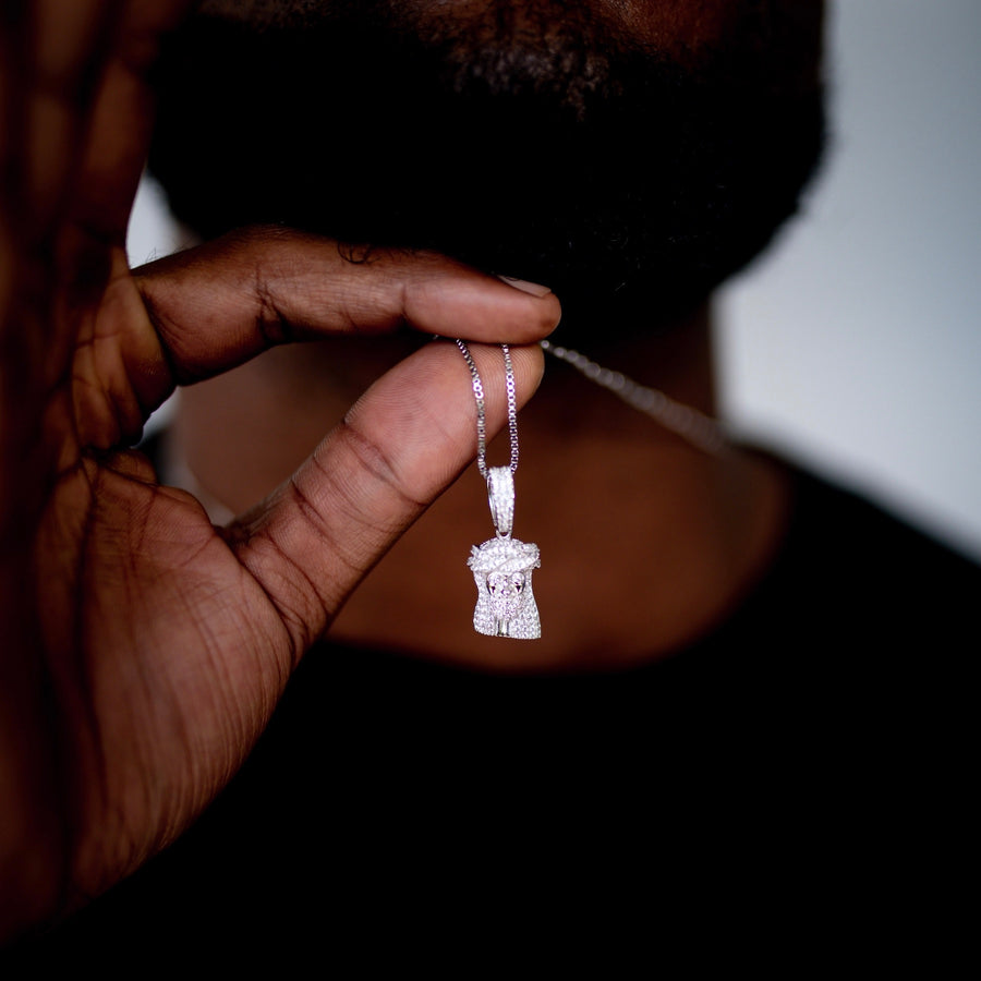 925 Silver Micro Jesus Piece • LUMINARY